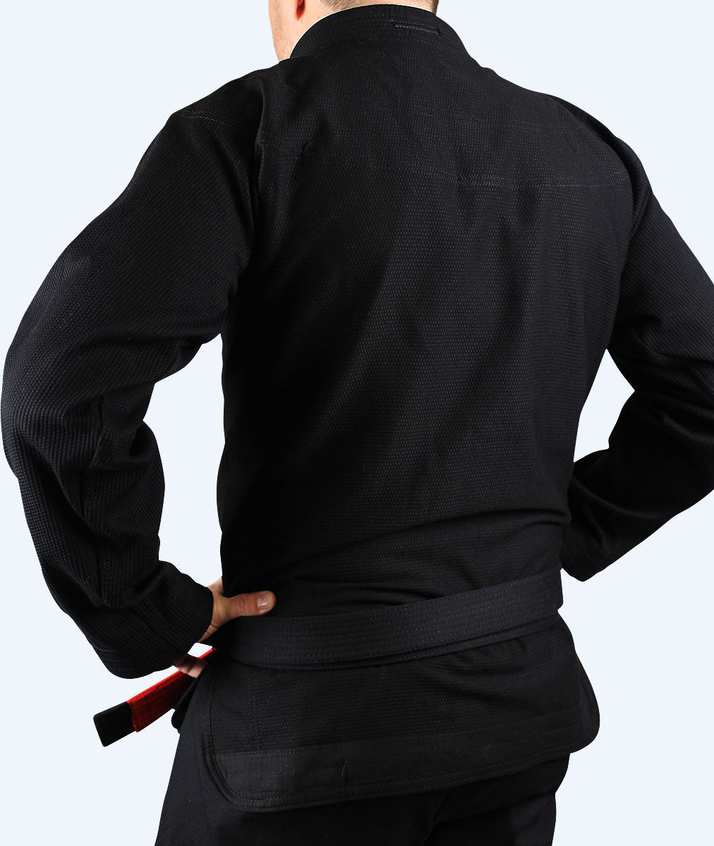 BJJ Gi All Black – Macaco Branco