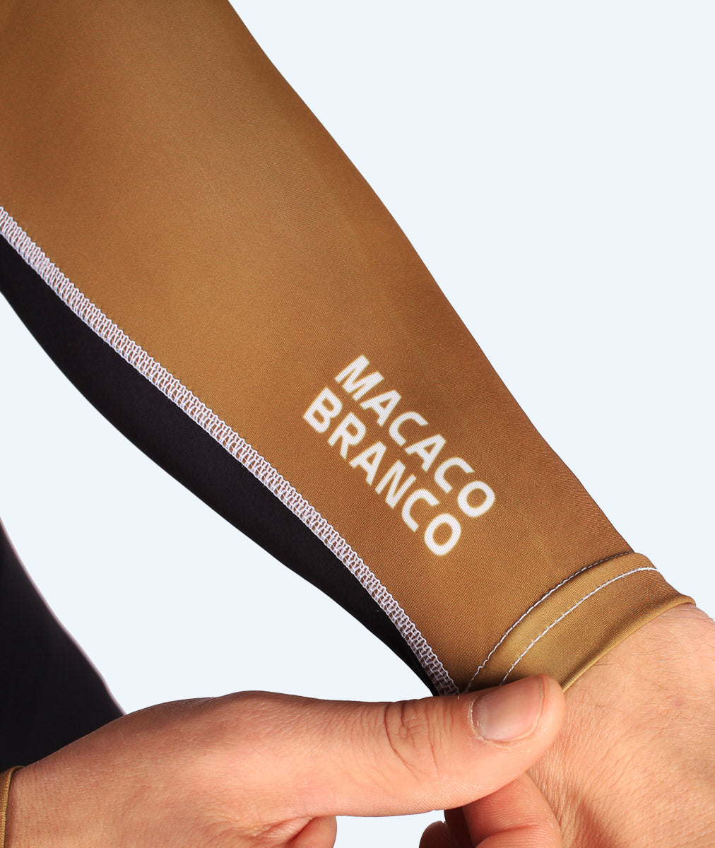 Rash Guard Long Sleeve "Brown" – Macaco Branco